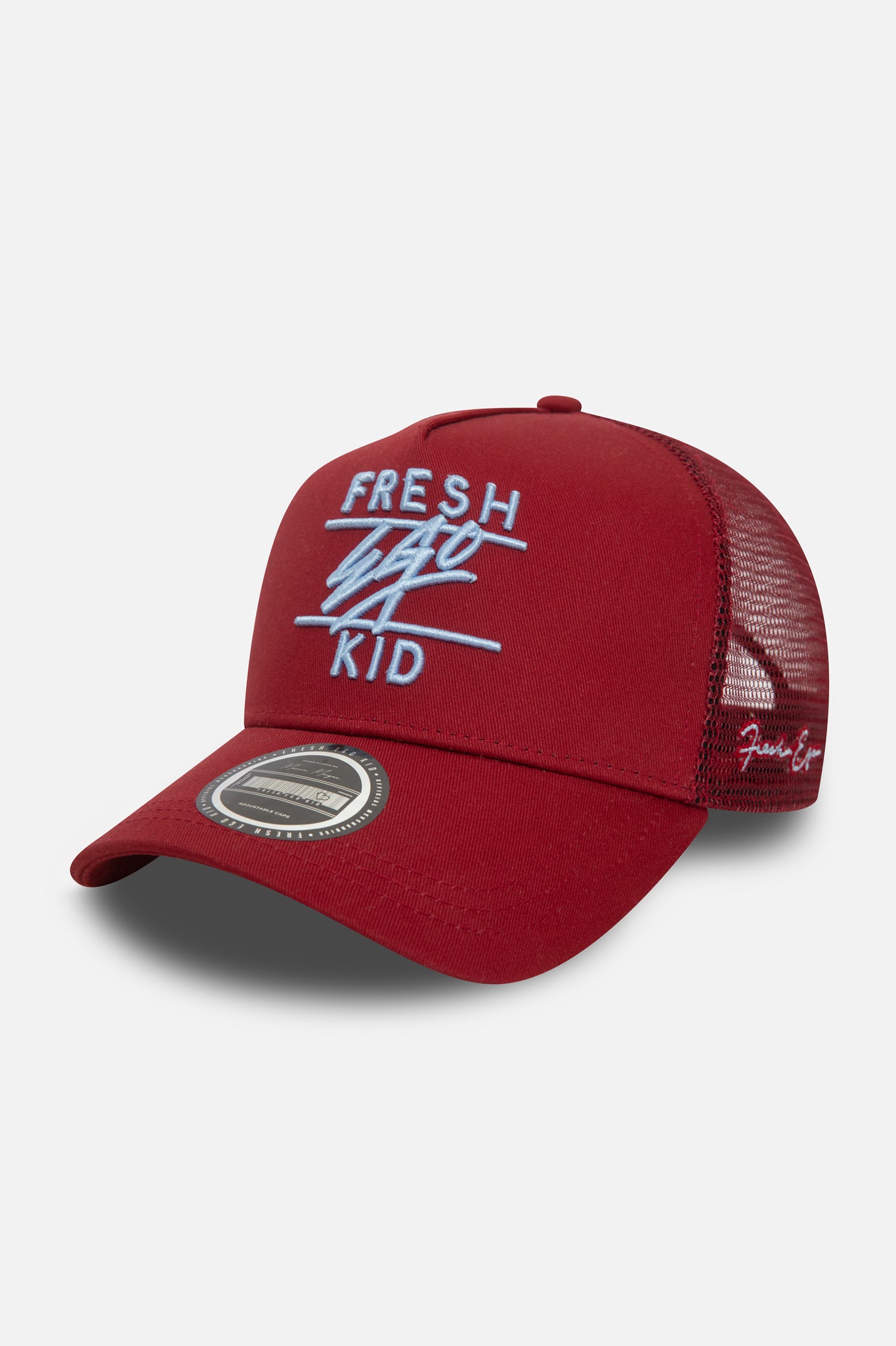 HERITAGE LOGO TRUCKER - RED- Fresh Ego Kid
